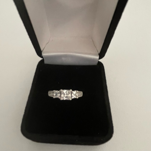Jewelry | Vintage Signed H925 Silver Cz Ring | Poshmark